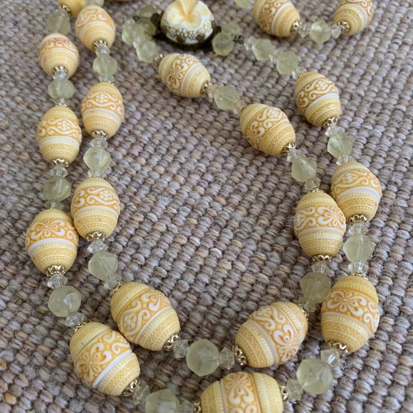 Jewelry | West Germany Vintage Necklace With Floral Clasp | Poshmark